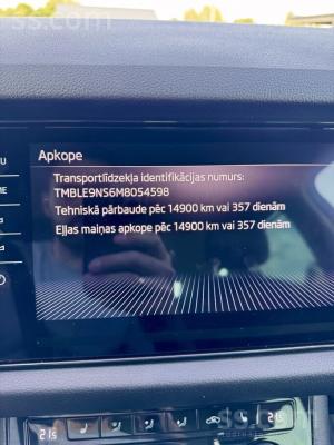 Grey Skoda Kodiaq 2021 in Riga, with an engine capacity of 2.00 L and mileage of 179 thousand km for 26600 €, photo 14 on AUTOMOTO.COM.LV
