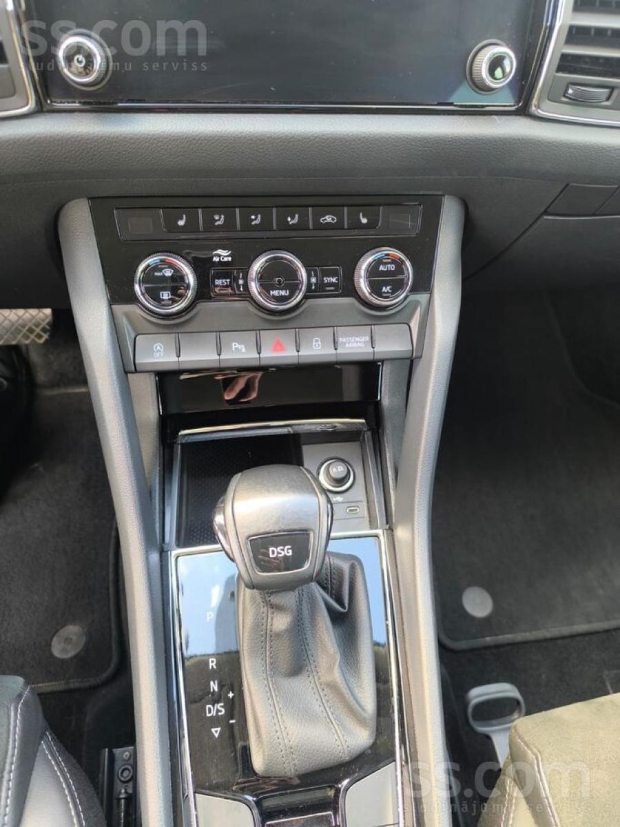 Серый Шкода Kodiaq 2021 в Рига, объемом двигателя 1.50 л и пробегом 104 тыс. км за 24500 €, фото 20 на AUTOMOTO.COM.LV