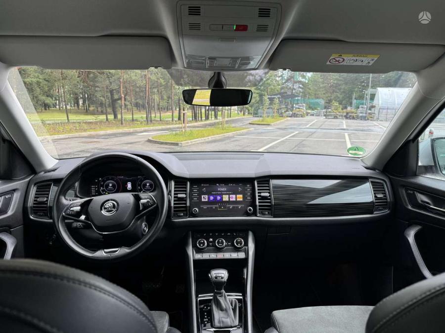 Серый Шкода Kodiaq 2021 в Вильнюс, объемом двигателя 1.97 л и пробегом 194 тыс. км за 19999 €, фото 11 на AUTOMOTO.COM.LV