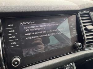 Серый Шкода Kodiaq 2021 в Вильнюс, объемом двигателя 1.97 л и пробегом 194 тыс. км за 19999 €, фото 24 на AUTOMOTO.COM.LV