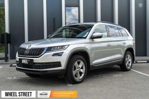 Pelēks Skoda Kodiaq 2021 Viļņa, ar dzinēja tilpumu 1.97 L un nobraukumu 136 tūkst. km par 24950 €, foto  vietnē AUTOMOTO.COM.LV
