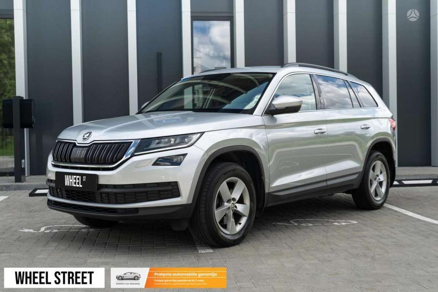 Pelēks Skoda Kodiaq 2021 Viļņa, ar dzinēja tilpumu 1.97 L un nobraukumu 136 tūkst. km par 24950 €, foto 1 vietnē AUTOMOTO.COM.LV
