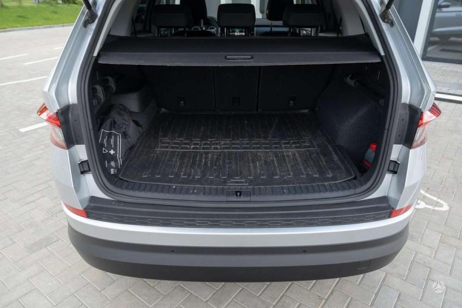 Pelēks Skoda Kodiaq 2021 Viļņa, ar dzinēja tilpumu 1.97 L un nobraukumu 136 tūkst. km par 24950 €, foto 14 vietnē AUTOMOTO.COM.LV