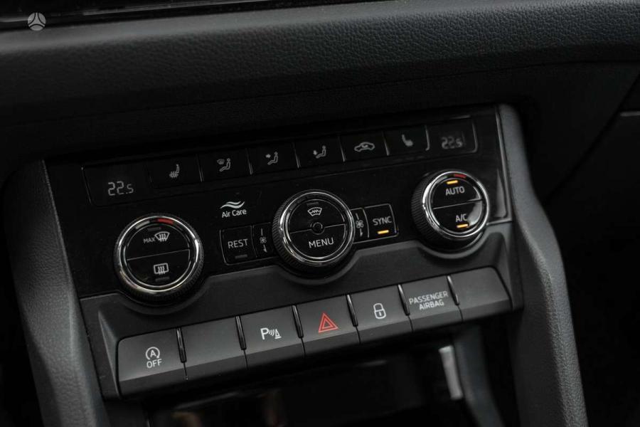 Pelēks Skoda Kodiaq 2021 Viļņa, ar dzinēja tilpumu 1.97 L un nobraukumu 136 tūkst. km par 24950 €, foto 30 vietnē AUTOMOTO.COM.LV