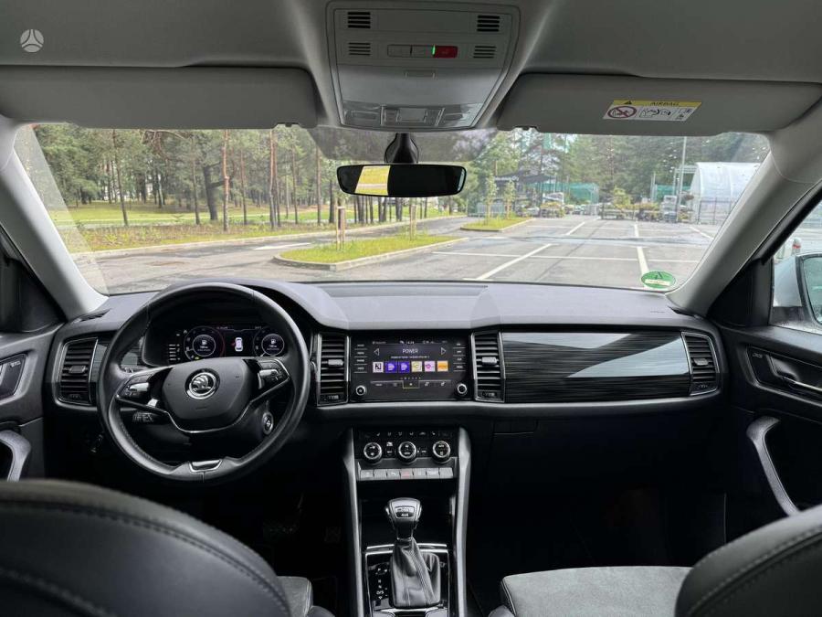 Pelēks Skoda Kodiaq 2021 Viļņa, ar dzinēja tilpumu 1.97 L un nobraukumu 194 tūkst. km par 19800 €, foto 12 vietnē AUTOMOTO.COM.LV
