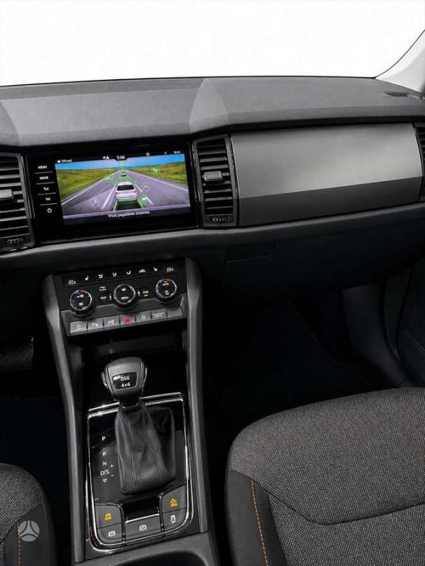 Pelēks Skoda Kodiaq 2021 Kauņa, ar dzinēja tilpumu 1.97 L un nobraukumu 169 tūkst. km par 24500 €, foto 9 vietnē AUTOMOTO.COM.LV