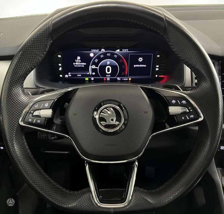 Pelēks Skoda Kodiaq 2021 Kauņa, ar dzinēja tilpumu 1.97 L un nobraukumu 169 tūkst. km par 24500 €, foto 10 vietnē AUTOMOTO.COM.LV
