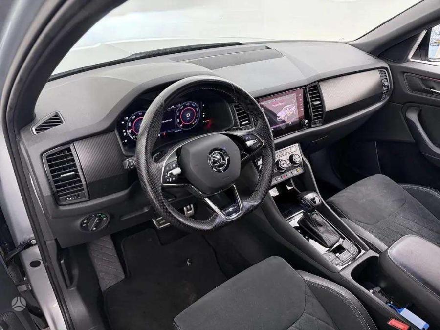 Серый Шкода Kodiaq 2021 в Вильнюс, объемом двигателя 1.50 л и пробегом 192 тыс. км за 19360 €, фото 6 на AUTOMOTO.COM.LV