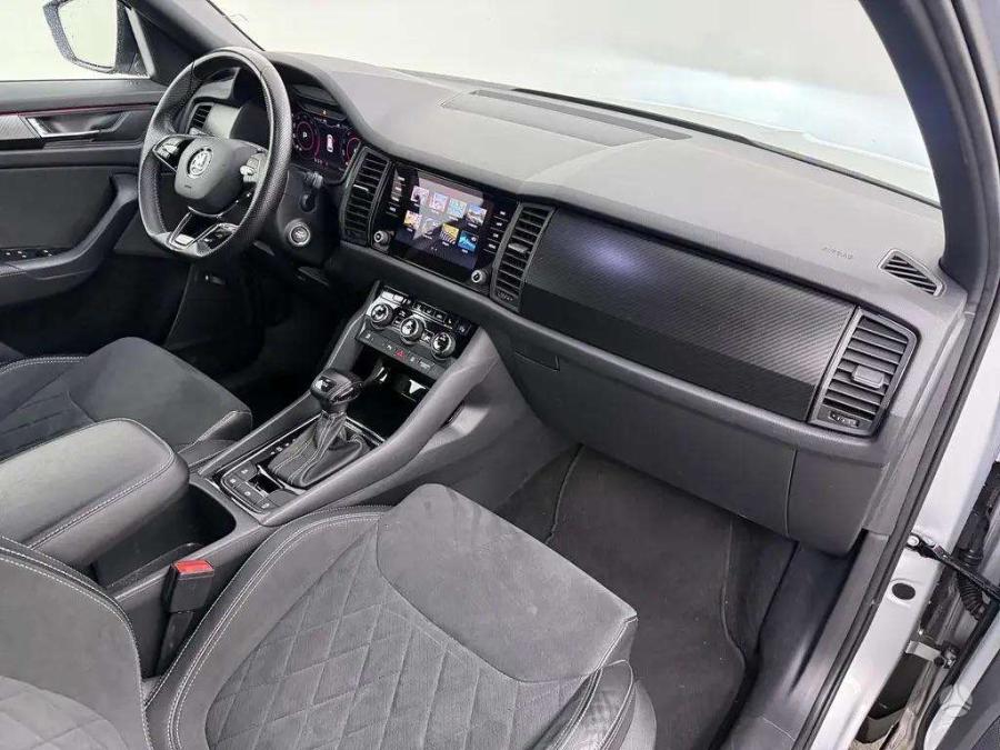 Серый Шкода Kodiaq 2021 в Вильнюс, объемом двигателя 1.50 л и пробегом 192 тыс. км за 19360 €, фото 7 на AUTOMOTO.COM.LV