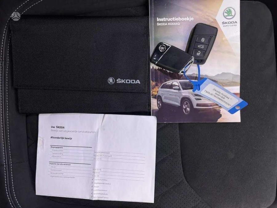 Серый Шкода Kodiaq 2021 в Вильнюс, объемом двигателя 1.50 л и пробегом 192 тыс. км за 19360 €, фото 19 на AUTOMOTO.COM.LV