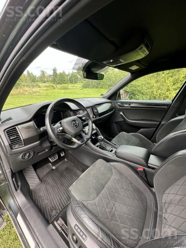 Grey Skoda Kodiaq 2021 in Cesis, with an engine capacity of 2.00 L and mileage of 145 thousand km for 27000 €, photo 11 on AUTOMOTO.COM.LV