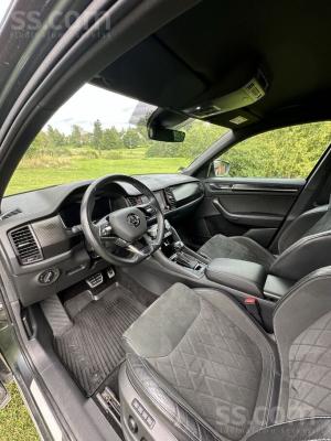 Grey Skoda Kodiaq 2021 in Cesis, with an engine capacity of 2.00 L and mileage of 145 thousand km for 27000 €, photo 11 on AUTOMOTO.COM.LV