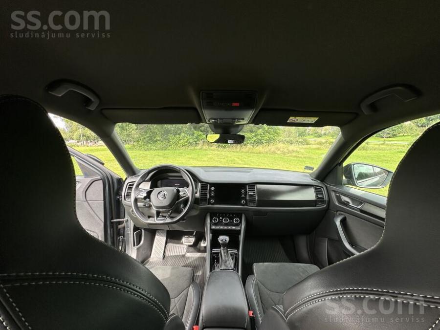 Grey Skoda Kodiaq 2021 in Cesis, with an engine capacity of 2.00 L and mileage of 145 thousand km for 27000 €, photo 12 on AUTOMOTO.COM.LV