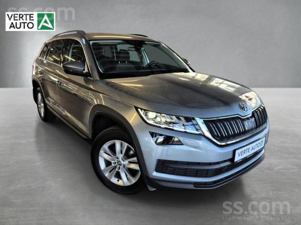 Grey Skoda Kodiaq 2021 in Riga, with an engine capacity of 1.50 L and mileage of 78 thousand km for 23290 €, photo 4 on AUTOMOTO.COM.LV