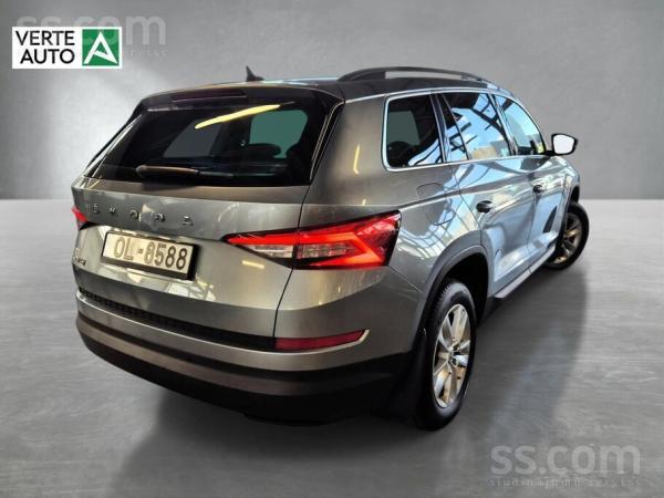 Grey Skoda Kodiaq 2021 in Riga, with an engine capacity of 1.50 L and mileage of 78 thousand km for 23290 €, photo 5 on AUTOMOTO.COM.LV