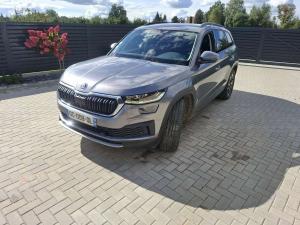 Pelēks Skoda Kodiaq 2021 Tauragė, ar dzinēja tilpumu 1.97 L un nobraukumu 240 tūkst. km par 16300 €, foto  vietnē AUTOMOTO.COM.LV