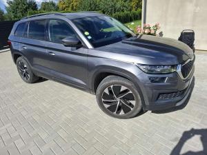 Grey Skoda Kodiaq 2021 in Taurage, with an engine capacity of 1.97 L and mileage of 240 thousand km for 16300 €, photo 4 on AUTOMOTO.COM.LV