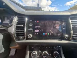 Grey Skoda Kodiaq 2021 in Taurage, with an engine capacity of 1.97 L and mileage of 240 thousand km for 16300 €, photo 14 on AUTOMOTO.COM.LV