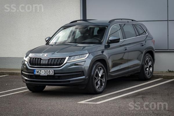 Серый Шкода Kodiaq 2021 в Рига, объемом двигателя 1.50 л и пробегом 108 тыс. км за 19950 €, фото 1 на AUTOMOTO.COM.LV