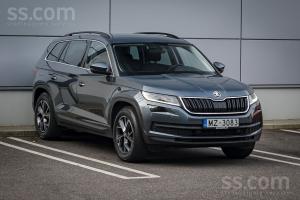Grey Skoda Kodiaq 2021 in Riga, with an engine capacity of 1.50 L and mileage of 108 thousand km for 19950 €, photo 4 on AUTOMOTO.COM.LV