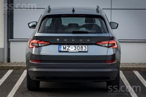 Grey Skoda Kodiaq 2021 in Riga, with an engine capacity of 1.50 L and mileage of 108 thousand km for 19950 €, photo 6 on AUTOMOTO.COM.LV