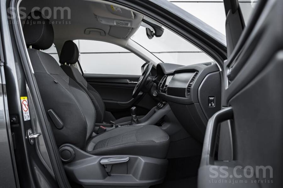 Grey Skoda Kodiaq 2021 in Riga, with an engine capacity of 1.50 L and mileage of 108 thousand km for 19950 €, photo 12 on AUTOMOTO.COM.LV