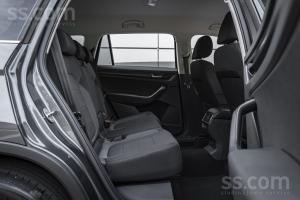 Grey Skoda Kodiaq 2021 in Riga, with an engine capacity of 1.50 L and mileage of 108 thousand km for 19950 €, photo 14 on AUTOMOTO.COM.LV