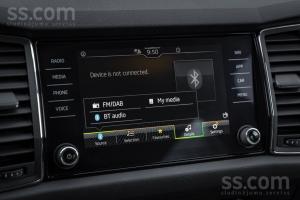 Grey Skoda Kodiaq 2021 in Riga, with an engine capacity of 1.50 L and mileage of 108 thousand km for 19950 €, photo 26 on AUTOMOTO.COM.LV