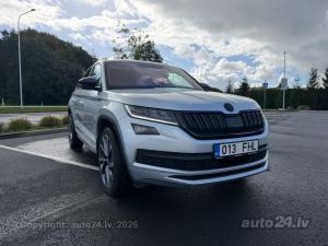 Grey Skoda Kodiaq 2021 in Tallinn, with an engine capacity of 2.00 L and mileage of 215 thousand km for 27600 €, photo  on AUTOMOTO.COM.LV