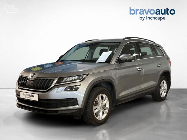 Grey Skoda Kodiaq 2021 in Vilnius, with an engine capacity of 2.00 L and mileage of 112 thousand km for 22000 €, photo 1 on AUTOMOTO.COM.LV