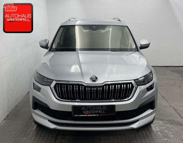 Grey Skoda Kodiaq 2022 in Kaunas, with an engine capacity of 1.50 L and mileage of 97 thousand km for 33092 €, photo 6 on AUTOMOTO.COM.LV