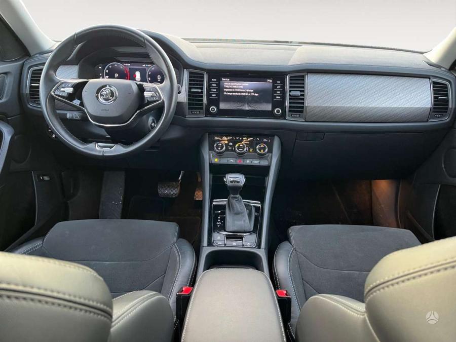 Pelēks Skoda Kodiaq 2022 Klaipėda, ar dzinēja tilpumu 1.97 L un nobraukumu 104 tūkst. km par 27900 €, foto 12 vietnē AUTOMOTO.COM.LV
