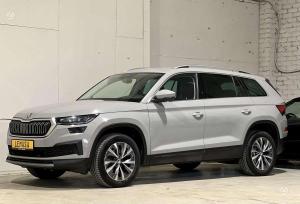 Grey Skoda Kodiaq 2022 in Klaipeda, with an engine capacity of 1.97 L and mileage of 241 thousand km for 23999 €, photo 14 on AUTOMOTO.COM.LV