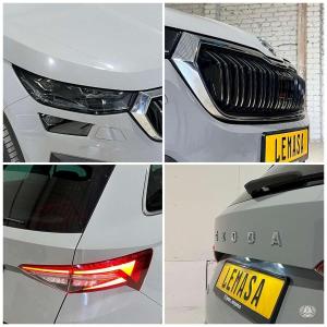 Grey Skoda Kodiaq 2022 in Klaipeda, with an engine capacity of 1.97 L and mileage of 241 thousand km for 23999 €, photo 17 on AUTOMOTO.COM.LV