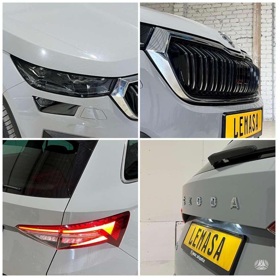 Grey Skoda Kodiaq 2022 in Klaipeda, with an engine capacity of 1.97 L and mileage of 241 thousand km for 23999 €, photo 17 on AUTOMOTO.COM.LV
