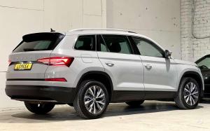 Grey Skoda Kodiaq 2022 in Klaipeda, with an engine capacity of 1.97 L and mileage of 241 thousand km for 23999 €, photo 25 on AUTOMOTO.COM.LV
