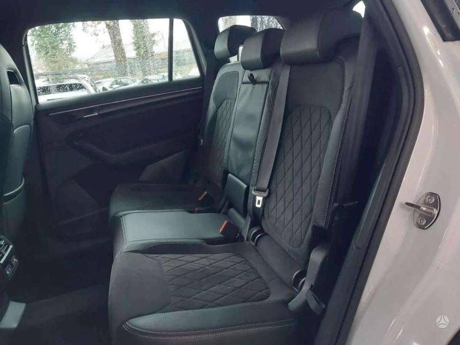 Grey Skoda Kodiaq 2022 in Vilnius, with an engine capacity of 1.50 L and mileage of 134 thousand km for 29990 €, photo 14 on AUTOMOTO.COM.LV