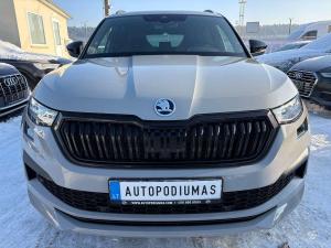 Grey Skoda Kodiaq 2022 in Vilnius, with an engine capacity of 1.50 L and mileage of 179 thousand km for 26200 €, photo 7 on AUTOMOTO.COM.LV