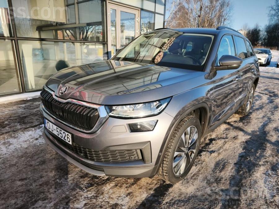 Pelēks Skoda Kodiaq 2022 Rīga, ar dzinēja tilpumu 2.00 L un nobraukumu 116 tūkst. km par 34500 €, foto 6 vietnē AUTOMOTO.COM.LV