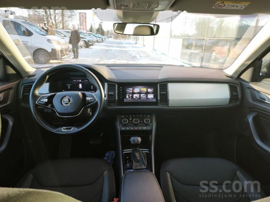 Pelēks Skoda Kodiaq 2022 Rīga, ar dzinēja tilpumu 2.00 L un nobraukumu 116 tūkst. km par 34500 €, foto 17 vietnē AUTOMOTO.COM.LV