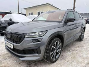 Серый Шкода Kodiaq 2022 в Вильнюс, объемом двигателя 1.50 л и пробегом 167 тыс. км за 25990 €, фото  на AUTOMOTO.COM.LV