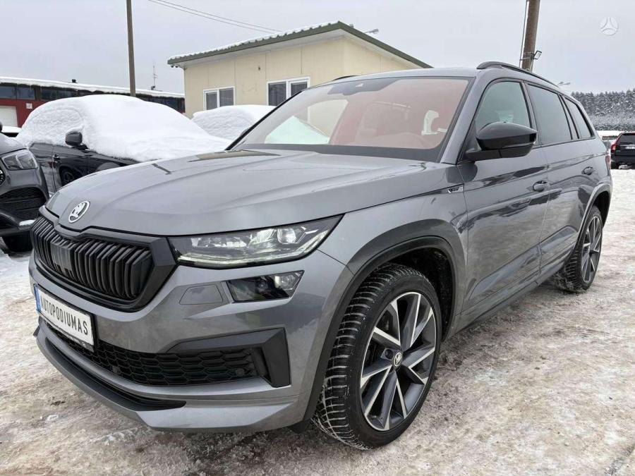 Серый Шкода Kodiaq 2022 в Вильнюс, объемом двигателя 1.50 л и пробегом 167 тыс. км за 25990 €, фото 1 на AUTOMOTO.COM.LV