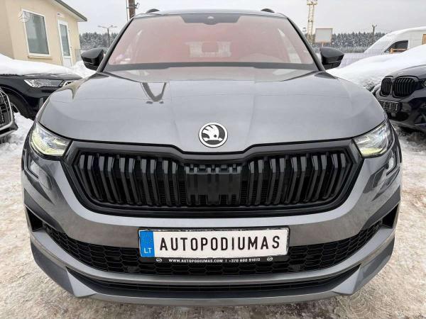 Серый Шкода Kodiaq 2022 в Вильнюс, объемом двигателя 1.50 л и пробегом 167 тыс. км за 25990 €, фото 3 на AUTOMOTO.COM.LV