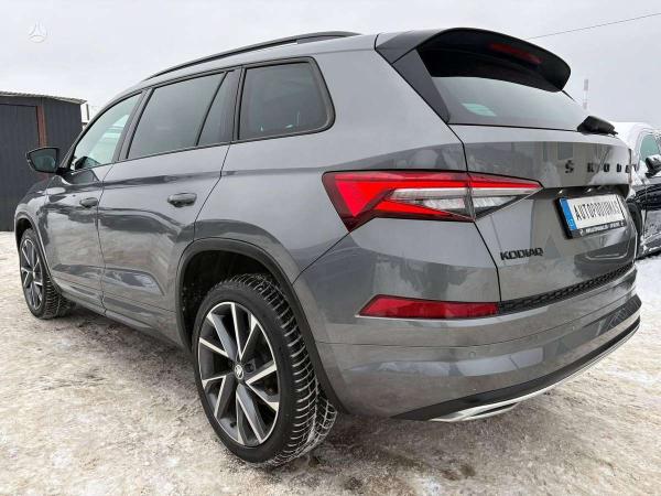 Серый Шкода Kodiaq 2022 в Вильнюс, объемом двигателя 1.50 л и пробегом 167 тыс. км за 25990 €, фото 7 на AUTOMOTO.COM.LV