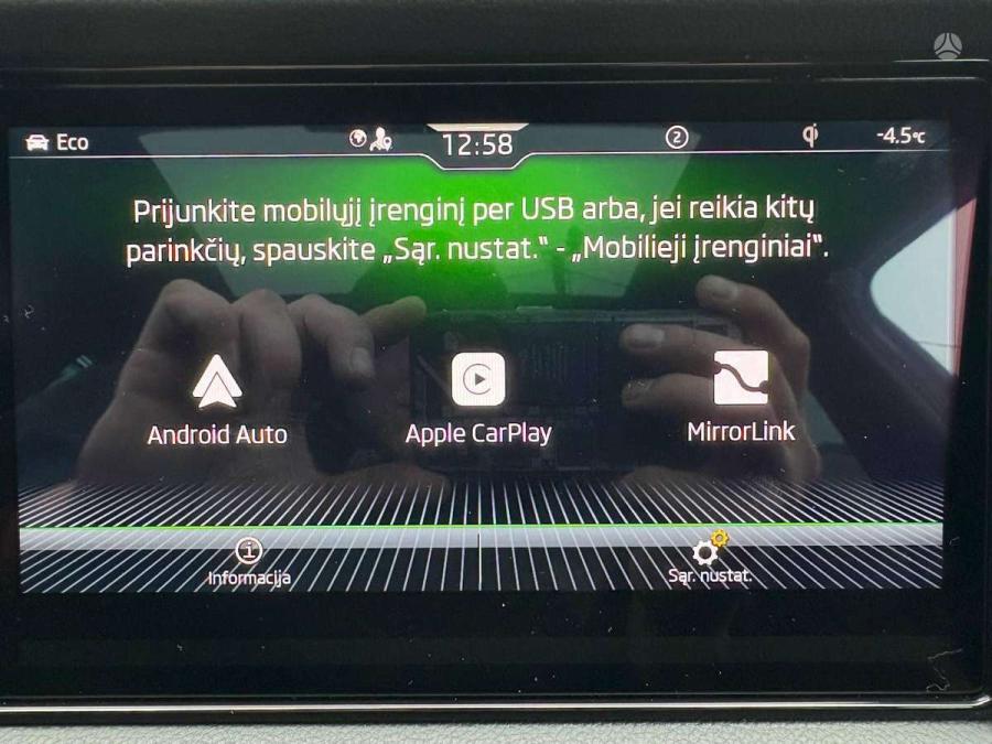 Серый Шкода Kodiaq 2022 в Вильнюс, объемом двигателя 1.50 л и пробегом 167 тыс. км за 25990 €, фото 23 на AUTOMOTO.COM.LV