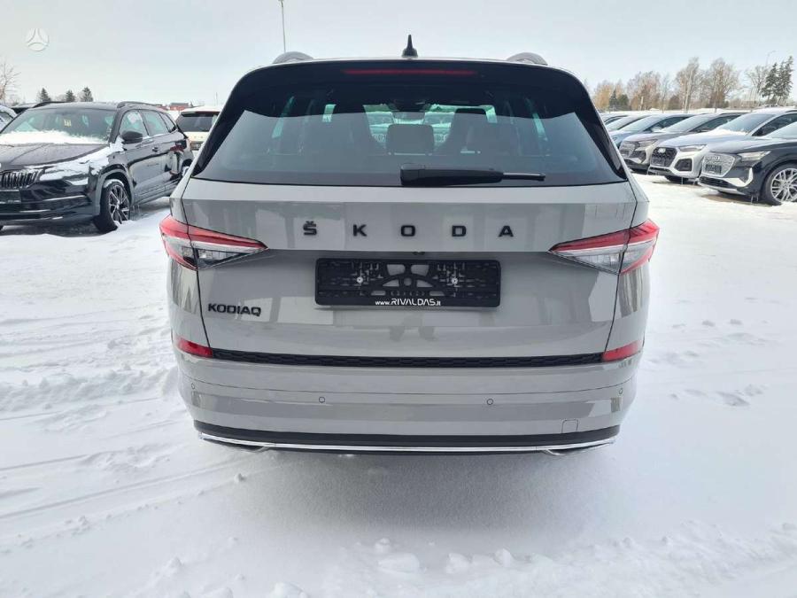 Серый Шкода Kodiaq 2022 в Шяуляй, объемом двигателя 1.50 л и пробегом 206 тыс. км за 26983 €, фото 7 на AUTOMOTO.COM.LV