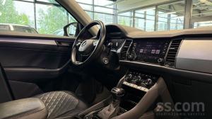 Grey Skoda Kodiaq 2022 in Riga, with an engine capacity of 2.00 L and mileage of 134 thousand km for 22900 €, photo 16 on AUTOMOTO.COM.LV