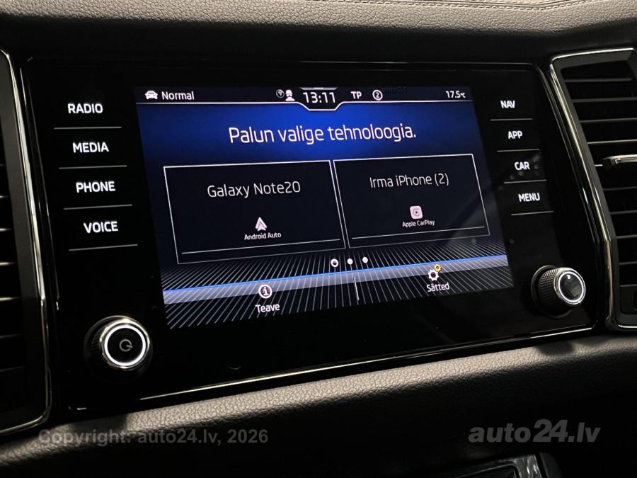 Серый Шкода Kodiaq 2022 в Таллин, объемом двигателя 1.50 л и пробегом 87 тыс. км за 25900 €, фото 10 на AUTOMOTO.COM.LV