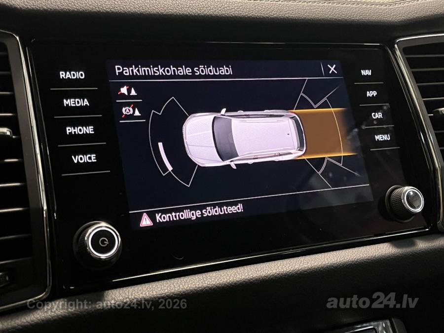 Серый Шкода Kodiaq 2022 в Таллин, объемом двигателя 1.50 л и пробегом 87 тыс. км за 25900 €, фото 13 на AUTOMOTO.COM.LV