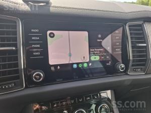 Grey Skoda Kodiaq 2022 in Riga, with an engine capacity of 2.00 L and mileage of 53 thousand km for 34950 €, photo 15 on AUTOMOTO.COM.LV